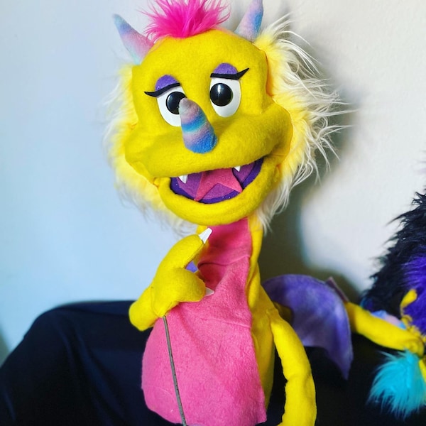 Dragon Puppets - Etsy