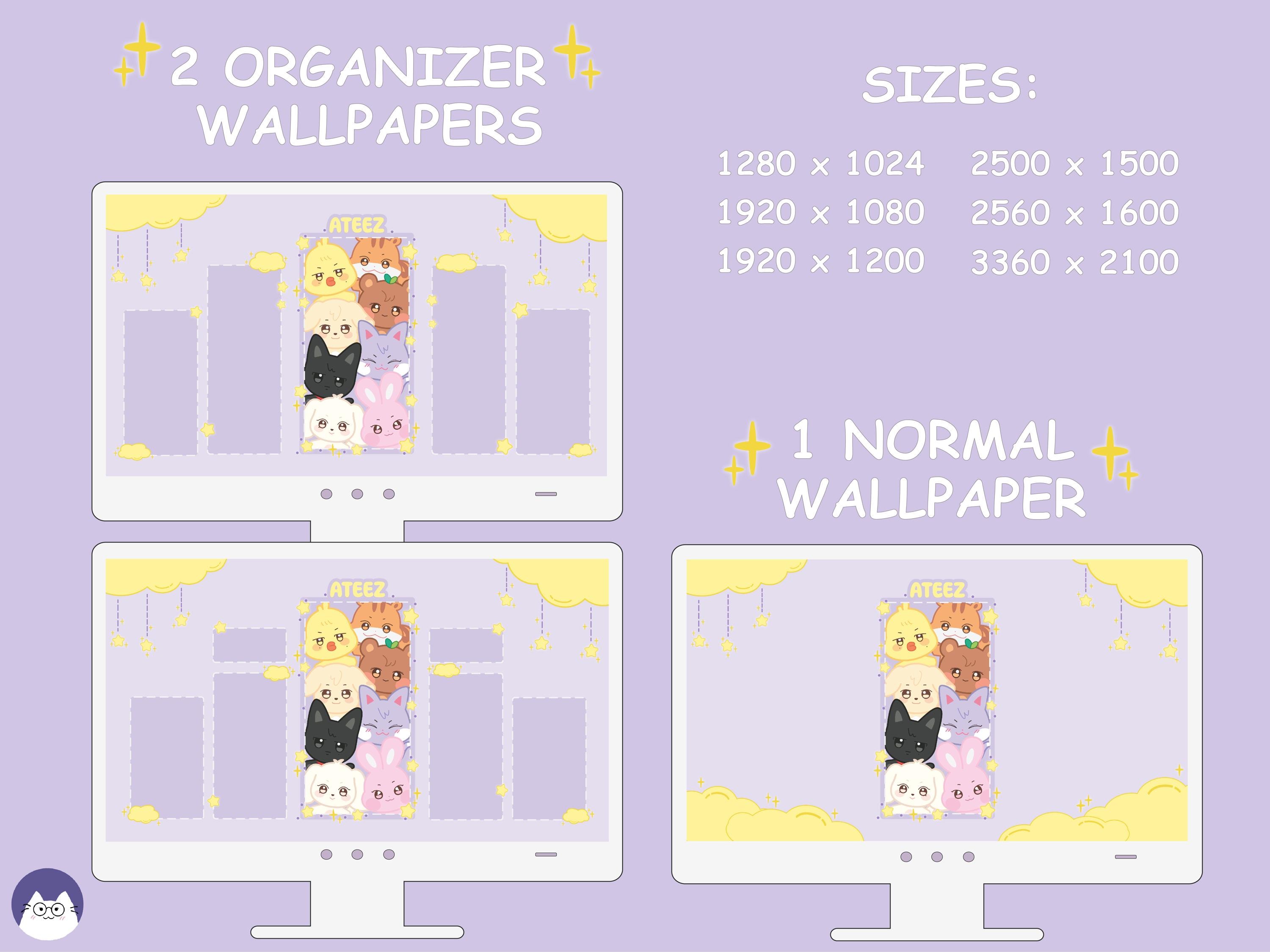Aniteez Desktop Theme Organizer Set | Windows and Mac | Wallpapers ...