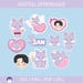 San Sandeoki Bundle | Ateez | Aniteez | Svg, Pdf, Png, Jpg | Kpop ...