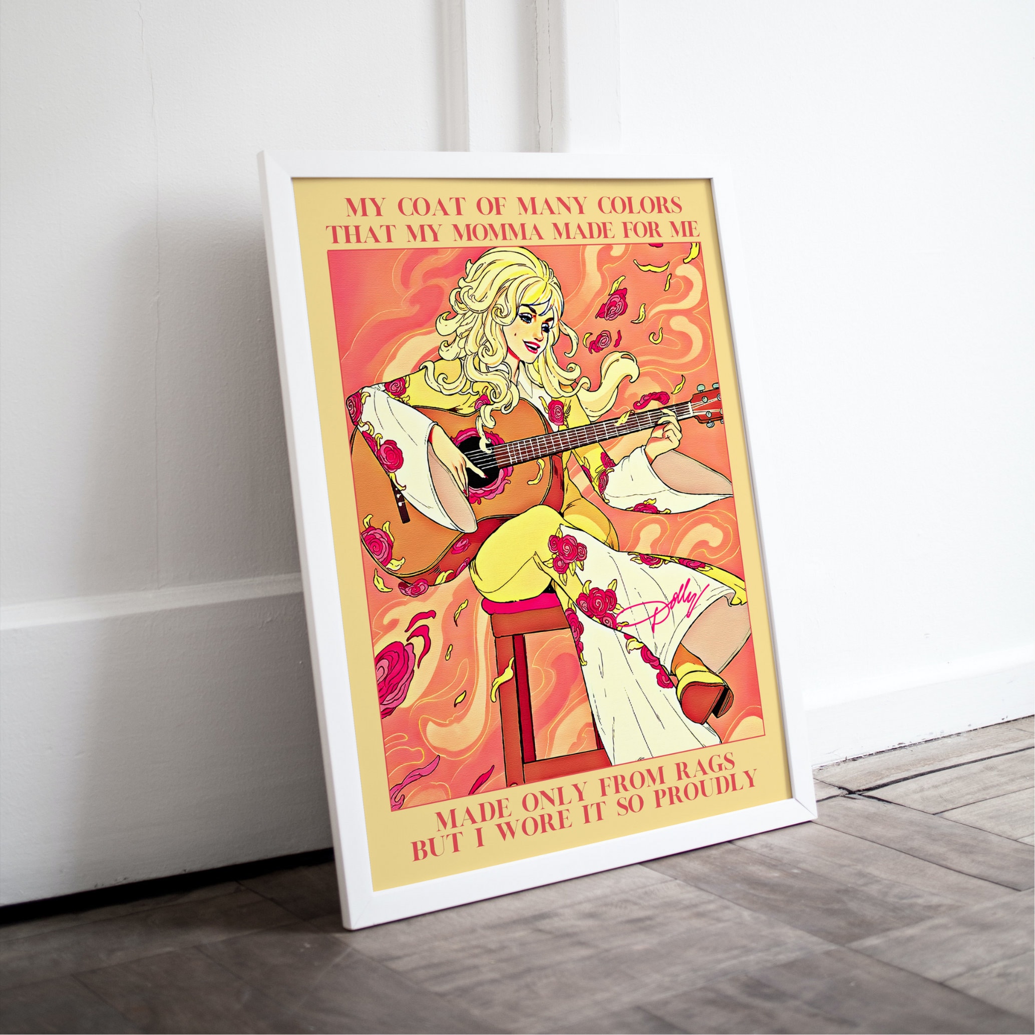 Dolly Parton Poster. Vintage Dolly Parton Poster