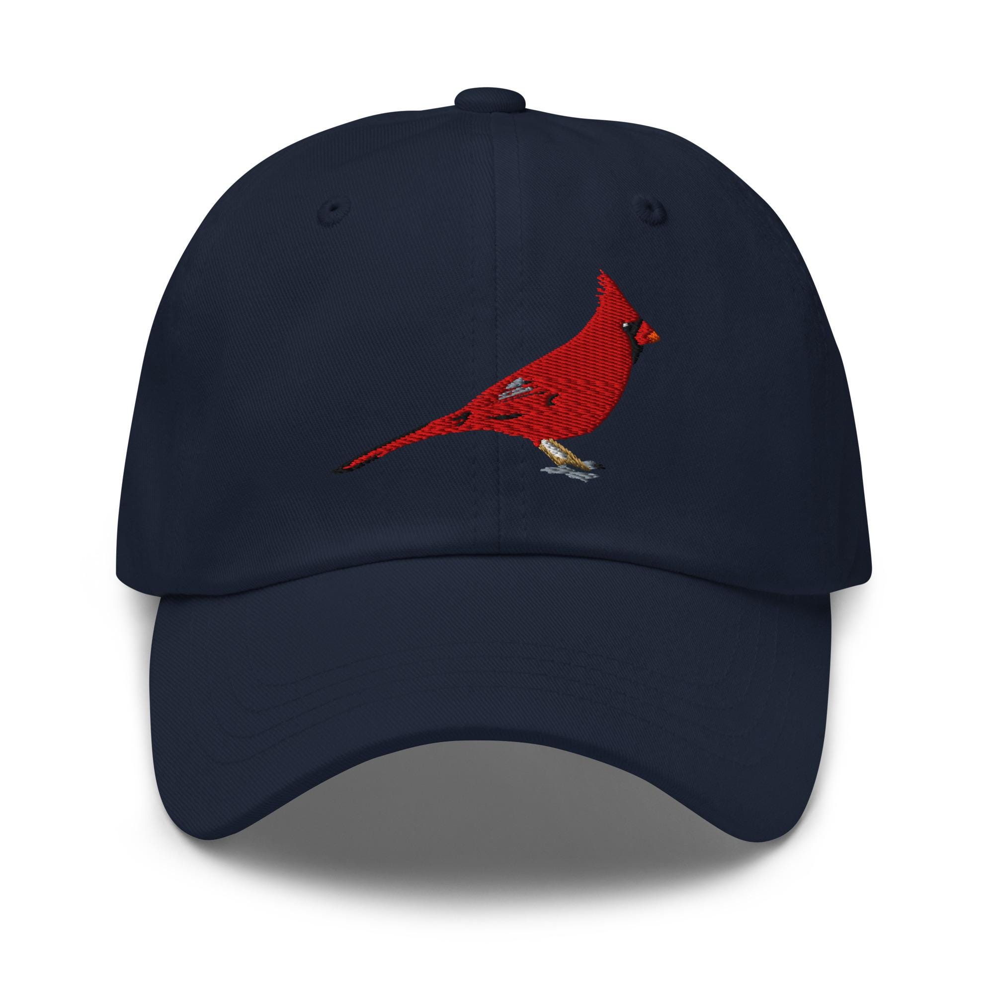 Cardinal: Embroidered Dad Cap, One Size Fits All - Etsy