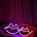 Neon LED Lips Sign THE KISS Handmade Neon Lights Sign for Home Decor - Etsy