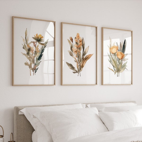 Boho Botanical Art - Etsy