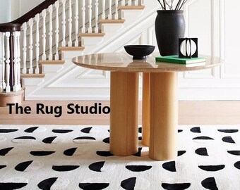 Large Half Moon Rug - Etsy