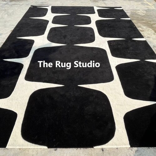 Modern Style Handmade Hand Knotted Hand Tufted Large Area Rug - Etsy