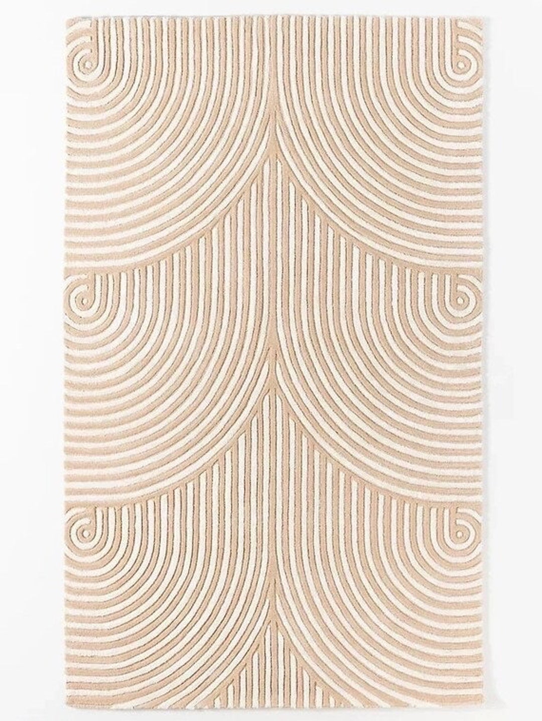 Designer Rug Hand Tufted Modern Rug Handmade Rug Hand Tufted Wool Tuft ...