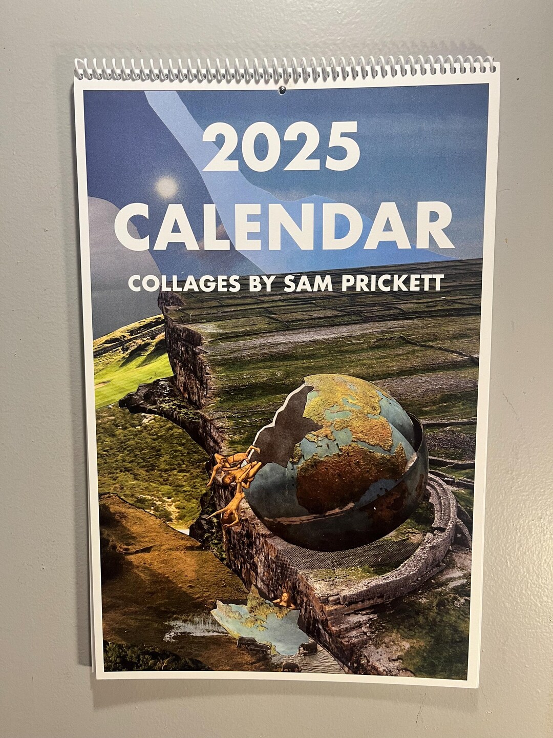 Sam Prickett Collage 2025 Calendar - Etsy