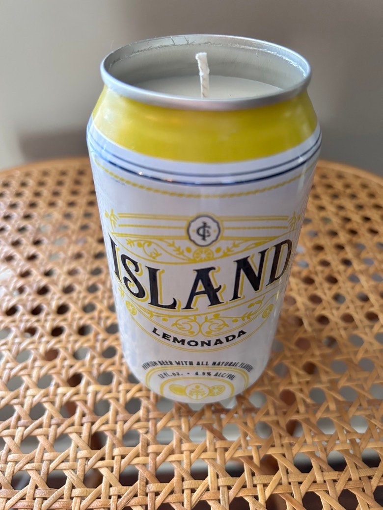 Island Coastal Upcycled Beer Can Candle - Etsy