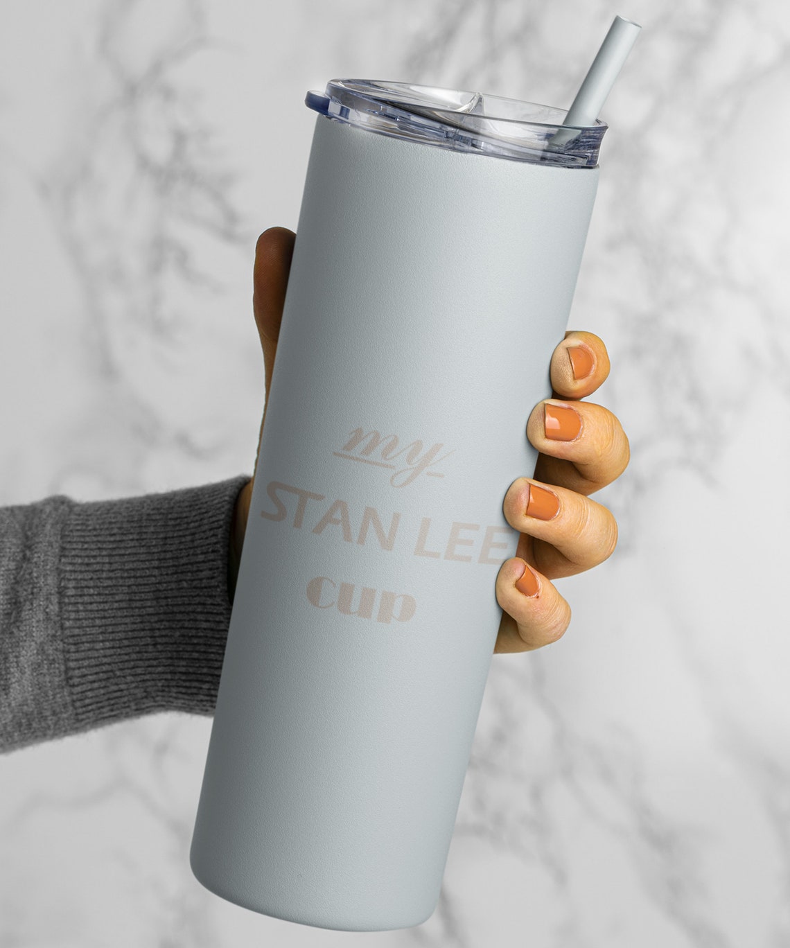 My Stan Lee (stanley) Cup Skinny Matte Tumbler 20z Hot Cold Beverages ...