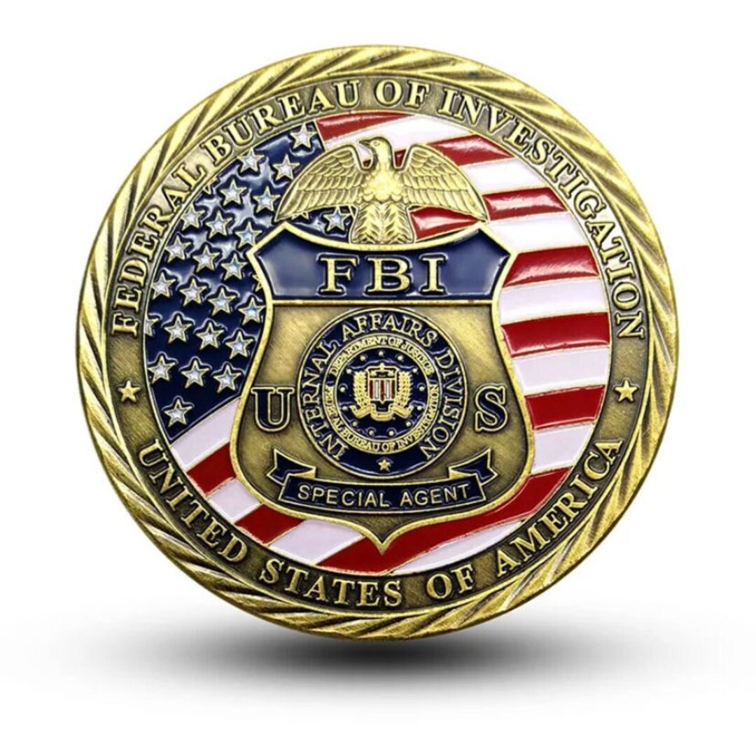 FBI Challenge Coin - Etsy