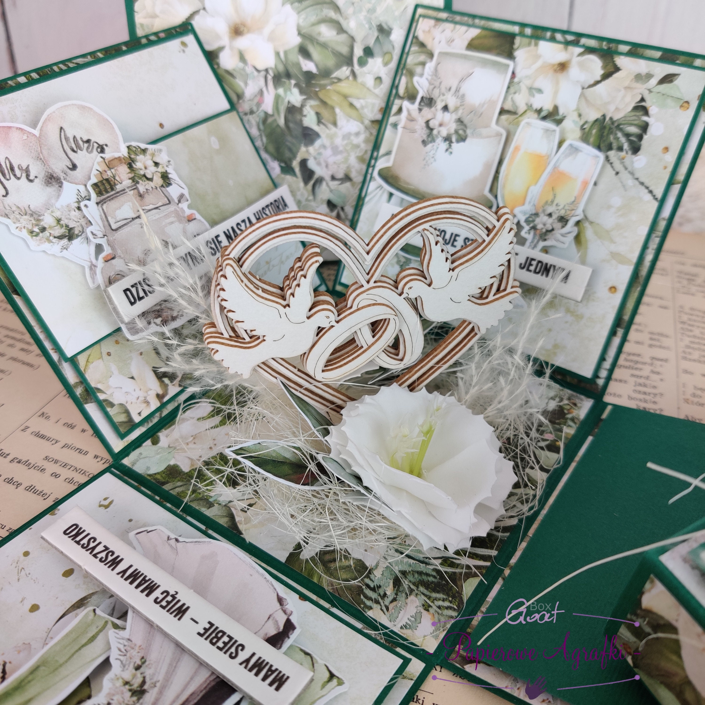 A Unique Wedding Souvenir, Wishes for the Newlyweds, Wedding Exploding ...