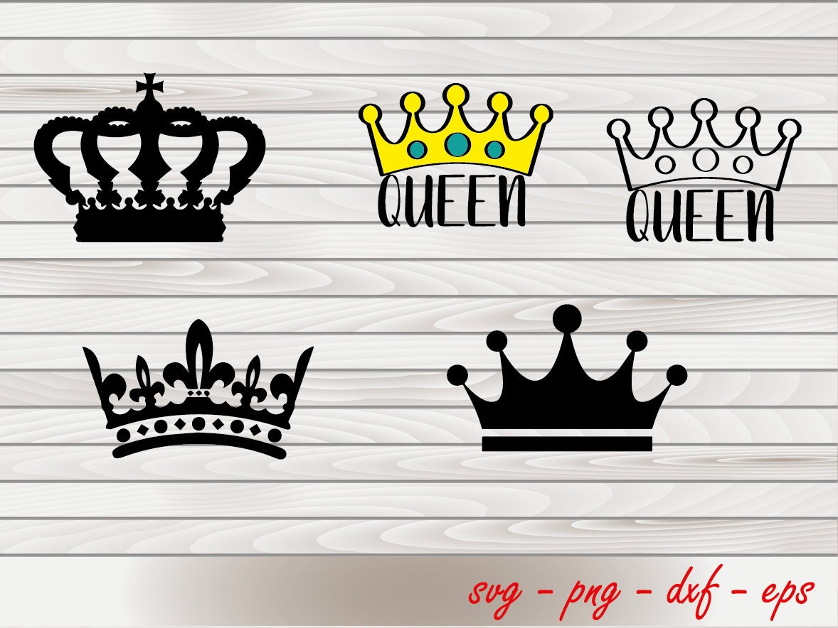 Crown Svg Crown Bundle Svg Crowns Svg Crown Vectors Crown Bundles
