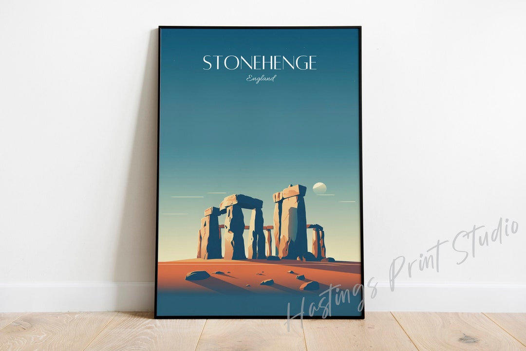 Stonehenge Travel Print - Stonehenge Travel Poster, Home Decor, Wedding ...