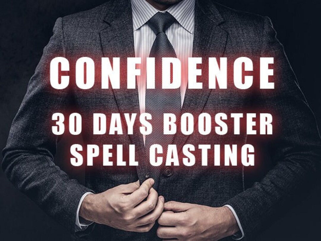 CONFIDENCE 30 Days Booster Spell Become Alpha Male Spell - Etsy