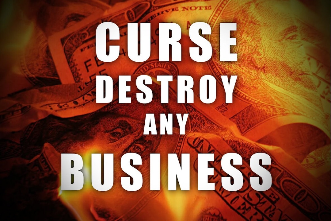 CURSE A BUSINESS | Ruin Any Business Spell | Curse Competition Spell ...