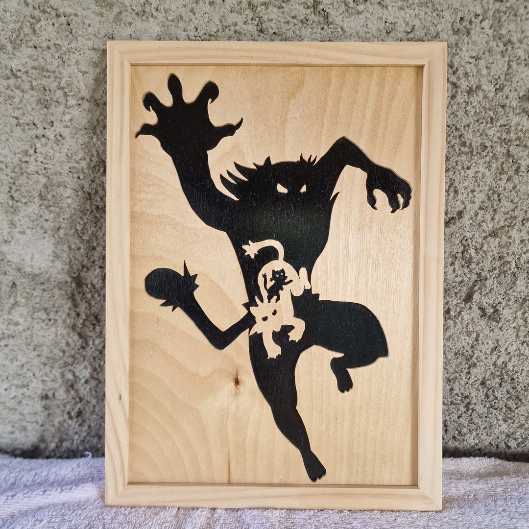 Pokémon Wooden Incineroar Table - Etsy