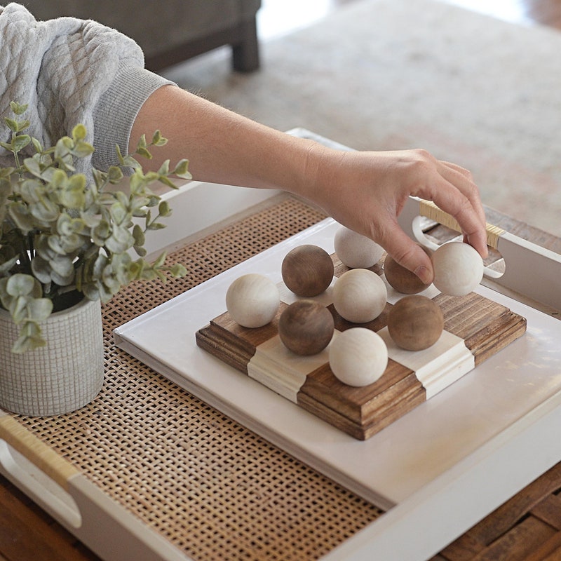 Wood Checker Board - Etsy