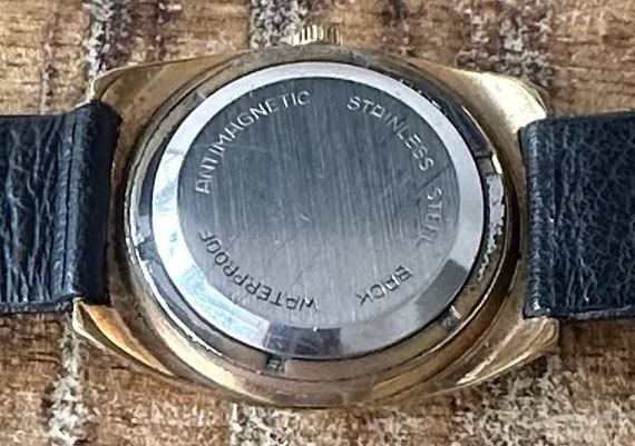 Vintage Merit Rare Automatic 25 Jewels Swiss Made Men… - Gem