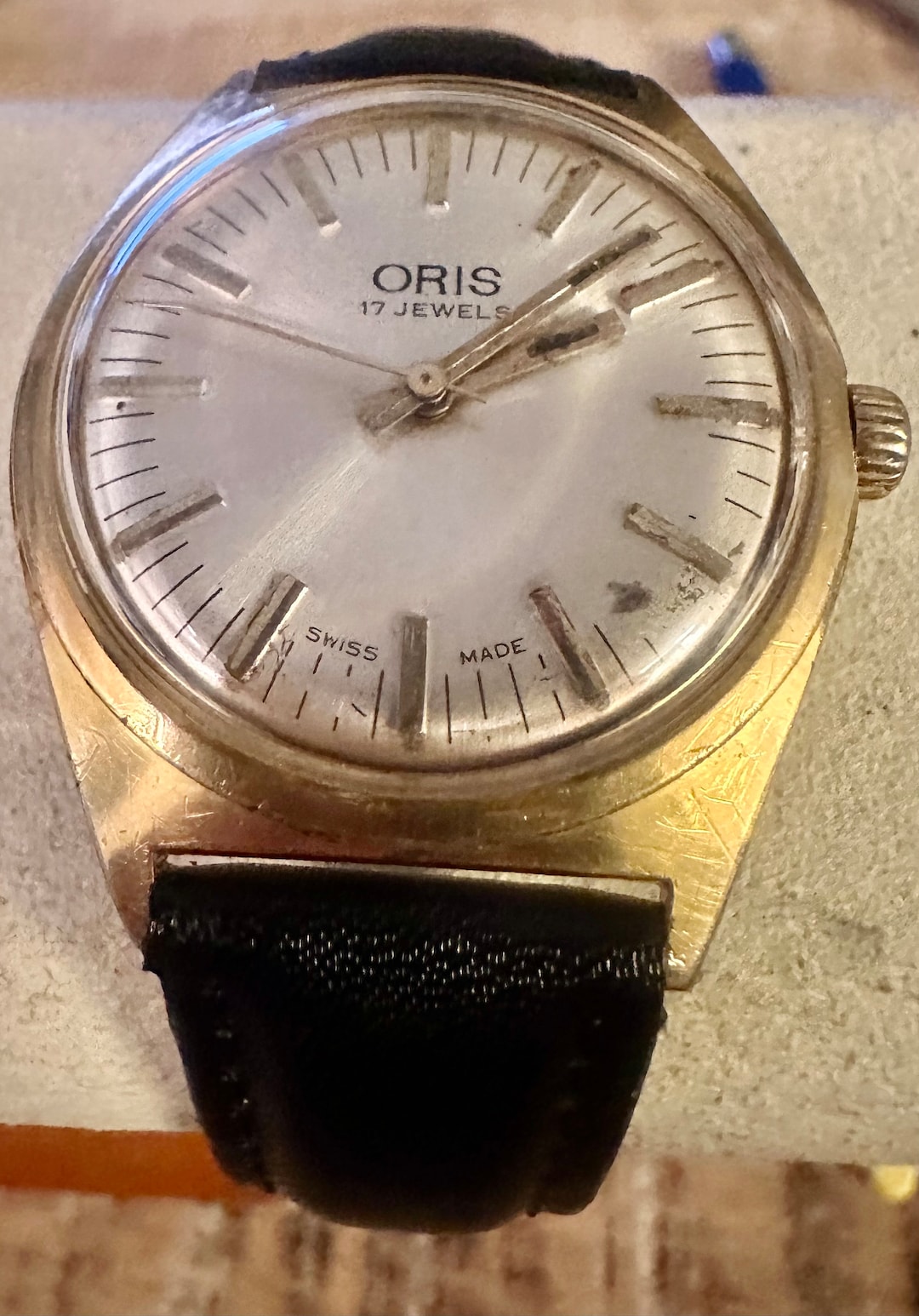 Vintage Oris 17 Jewels Mechanical Gold Plated 34mm Swiss Made - Etsy