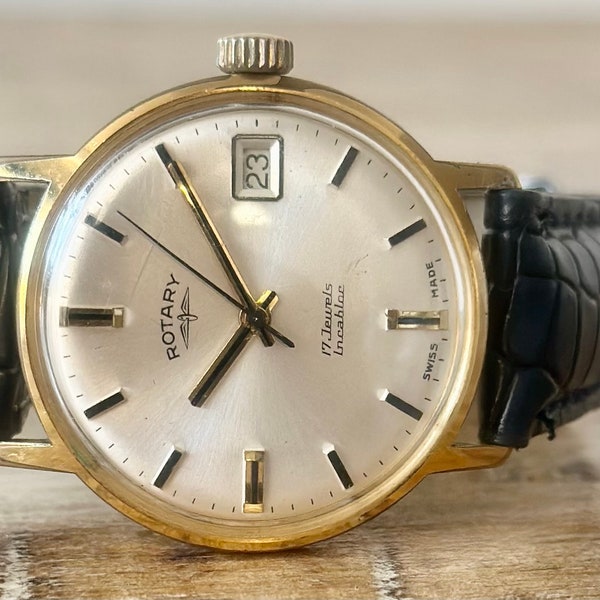 17 Jewel Incabloc Swiss Made Watch - Etsy