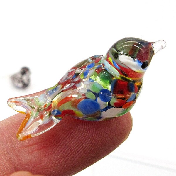 Glass Bird Figurines - Etsy