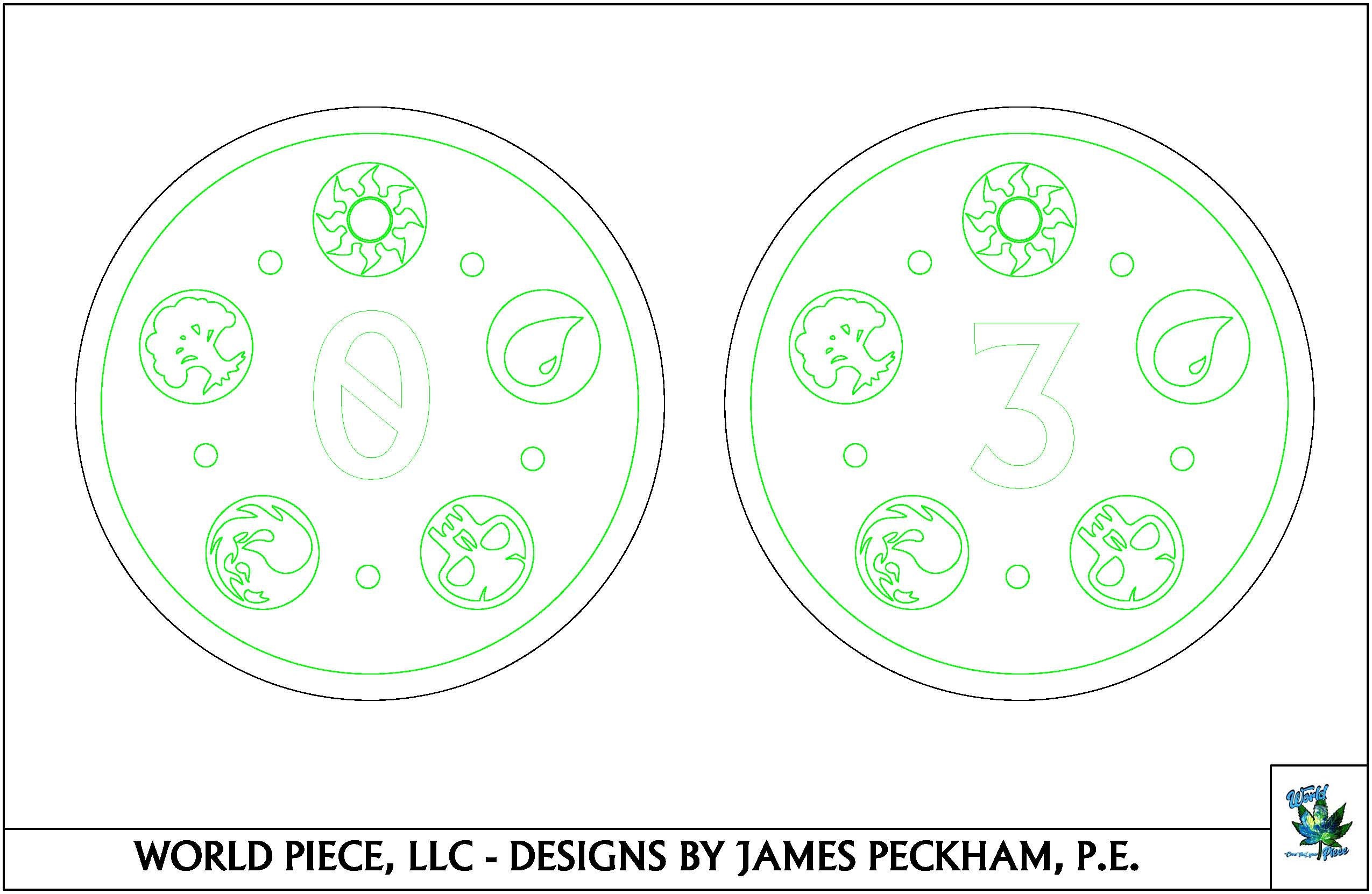 MTG Commander Deck Box With Dice Drawer laser Design File - Etsy