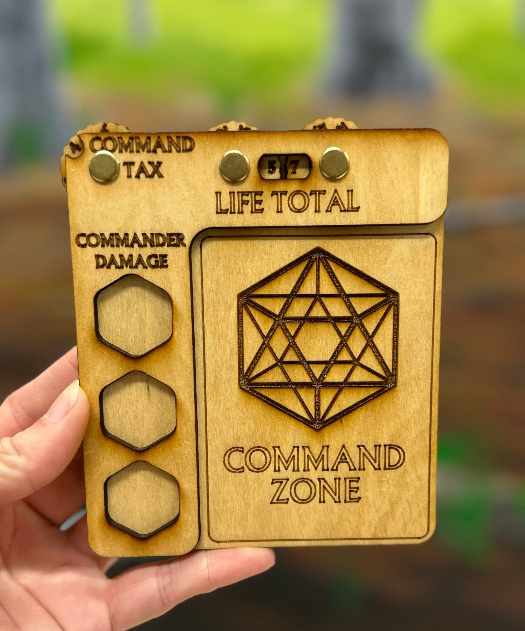 MTG Commander Zone laser Design File - Etsy