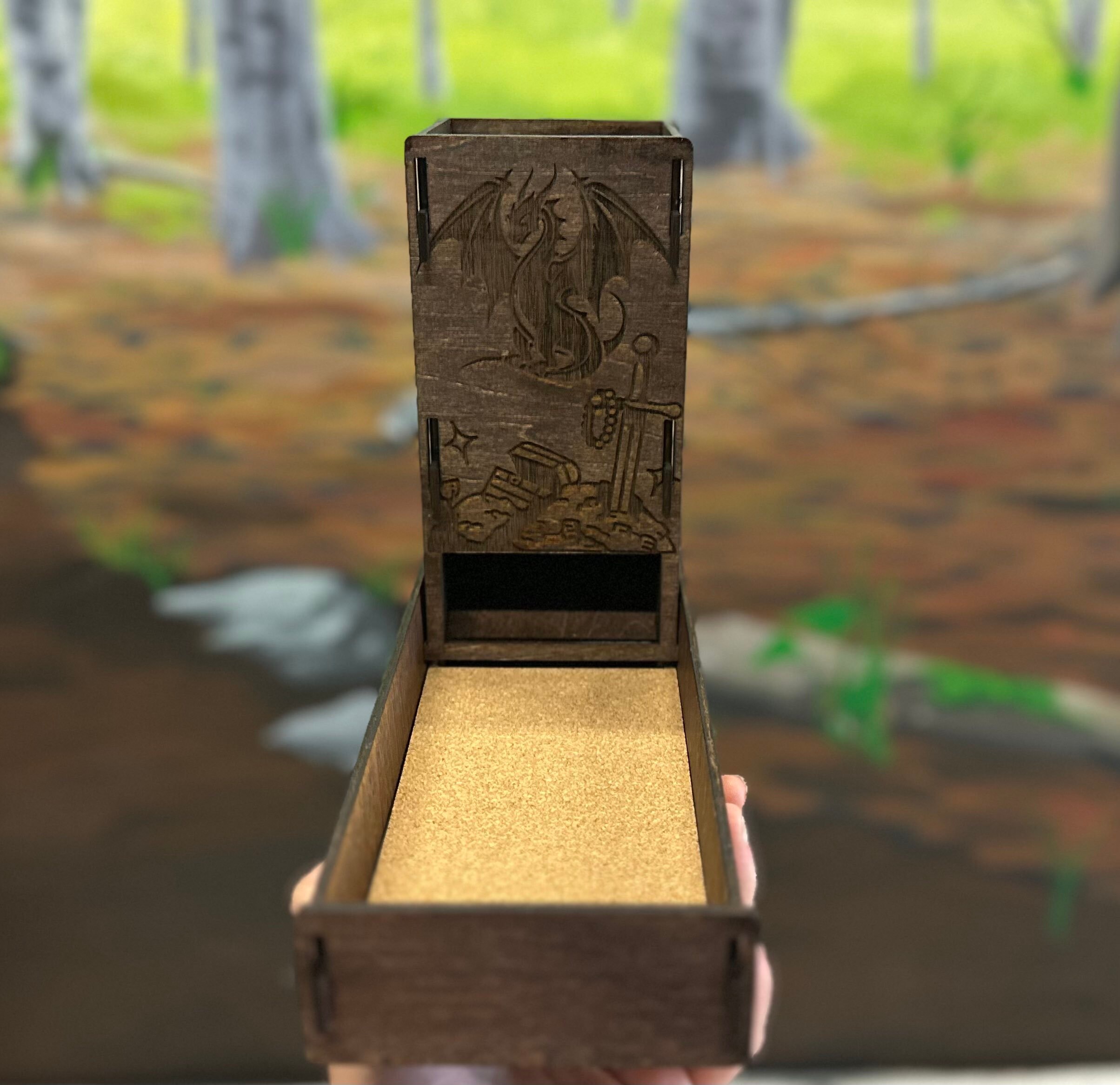 Folding Dice Tower digital File for Laser Cutter - Etsy