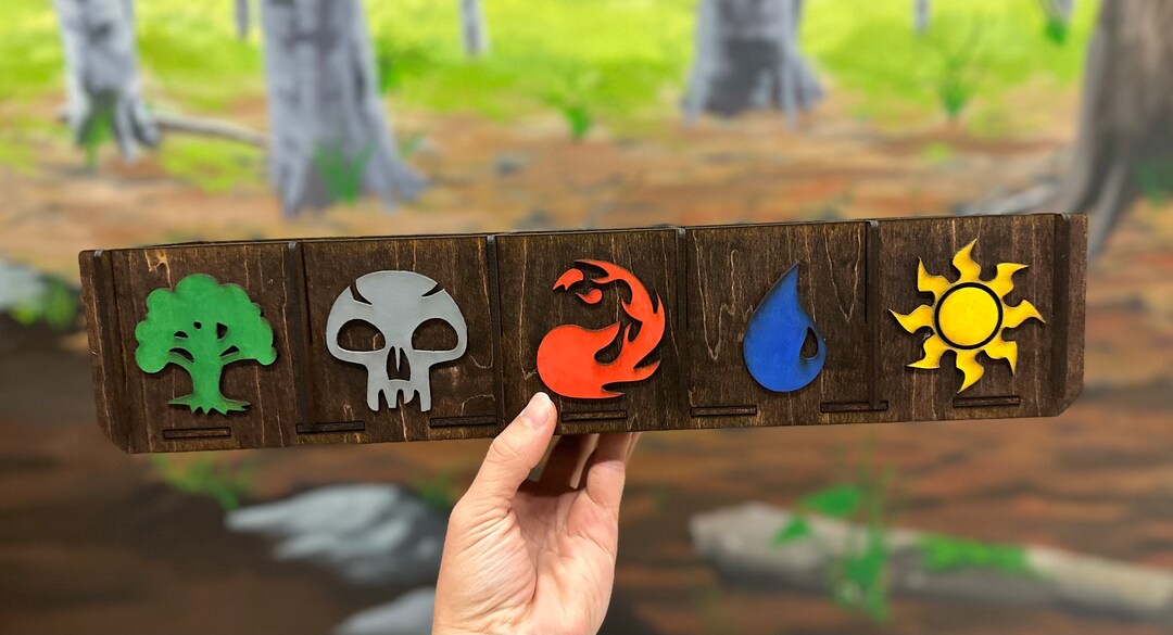 MTG Card Sorting Box Laser Design File - Etsy Portugal