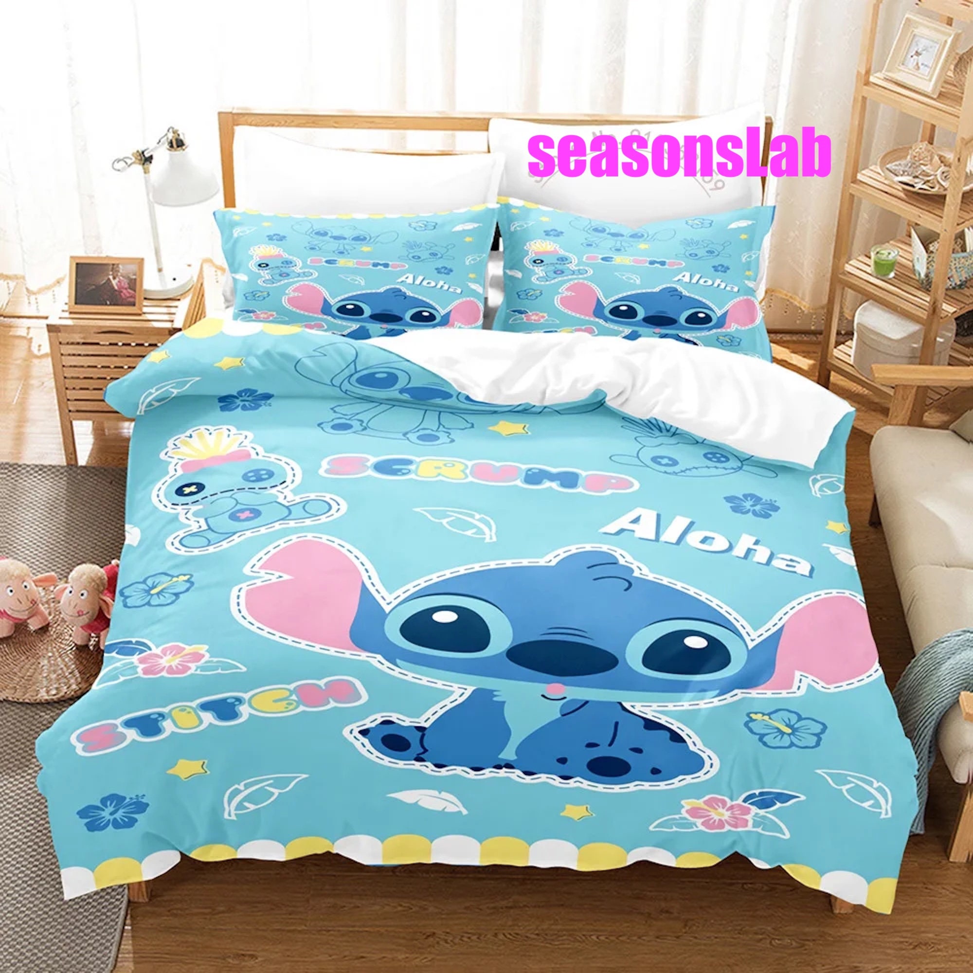 Bedding Set Children Duvet Covers Pillowcases Cartoon sold by Uppermost ...