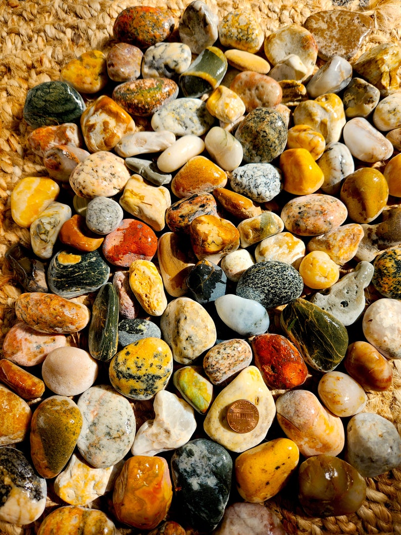 Medium Raw Untumbled Beautiful Mix of Natural Great Lakes Rocks ...