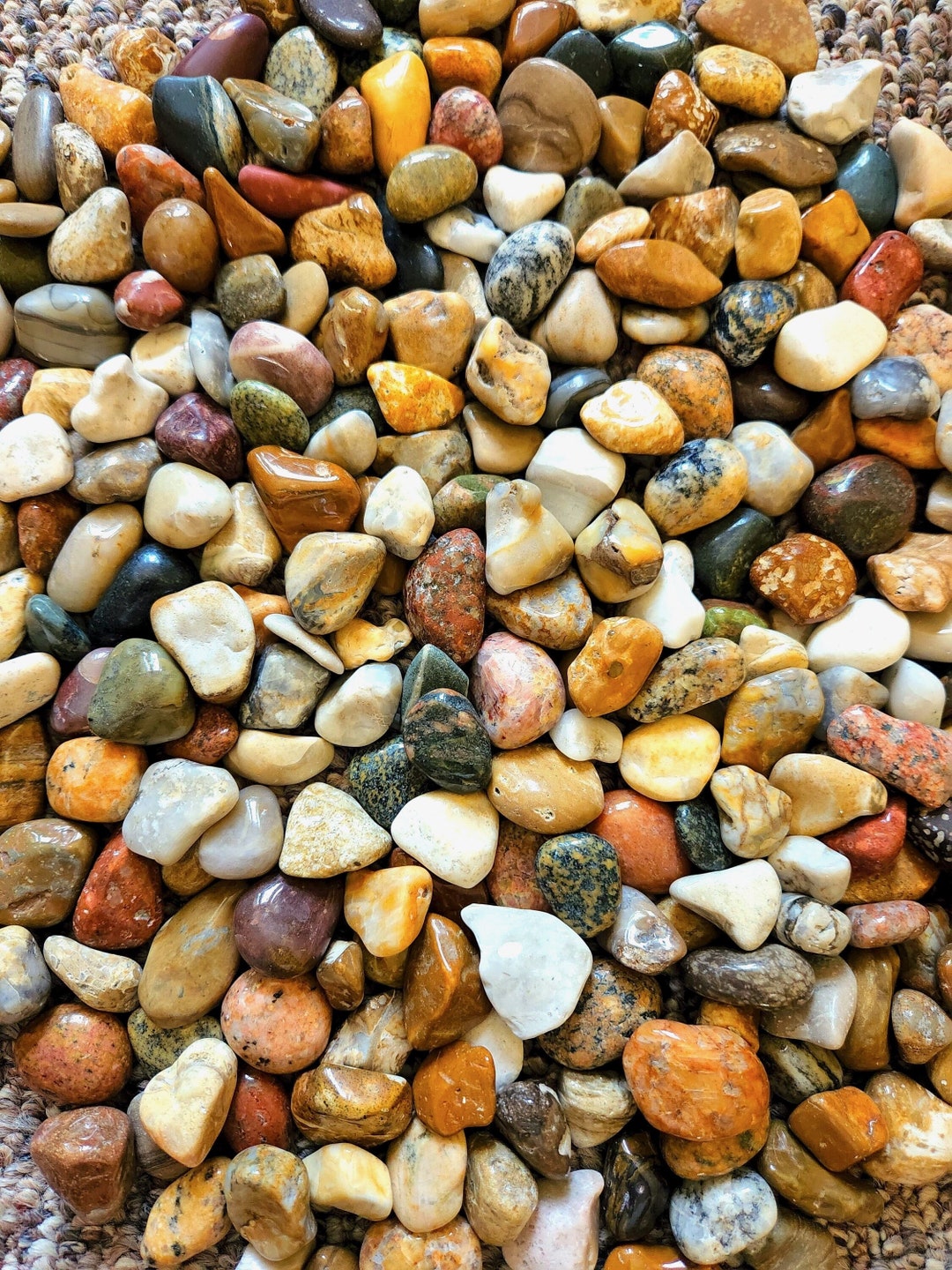 Beautiful Mix of Small Tumbled/polished Natural Great Lakes Rocks ...
