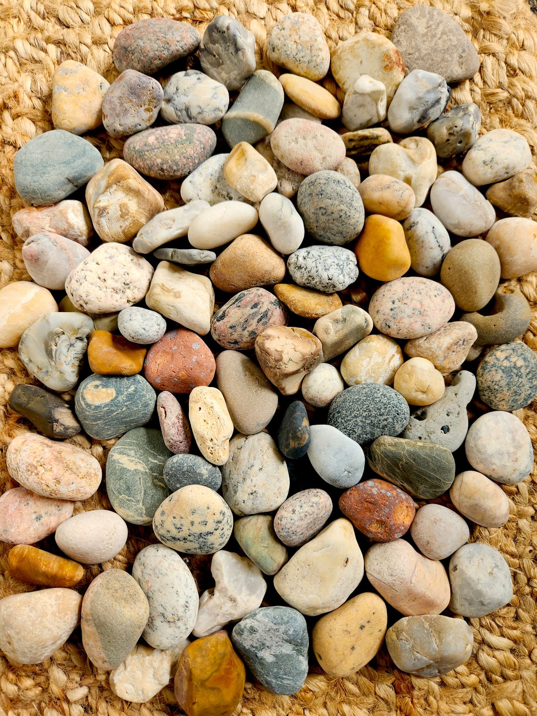Medium Raw Untumbled Beautiful Mix of Natural Great Lakes Rocks ...