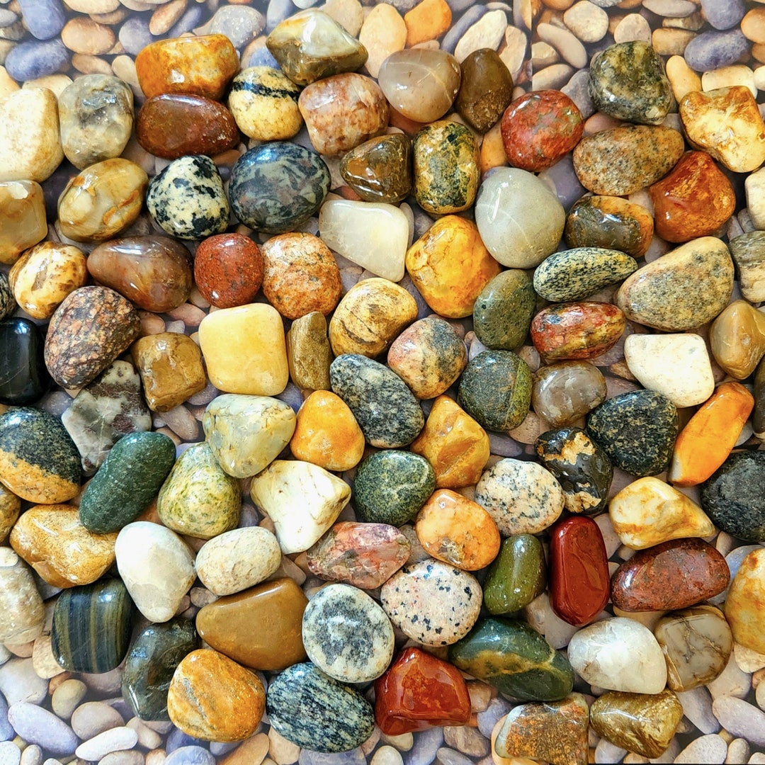 Beautiful Mix of Large Tumbled/polished Natural Great Lakes Rocks ...