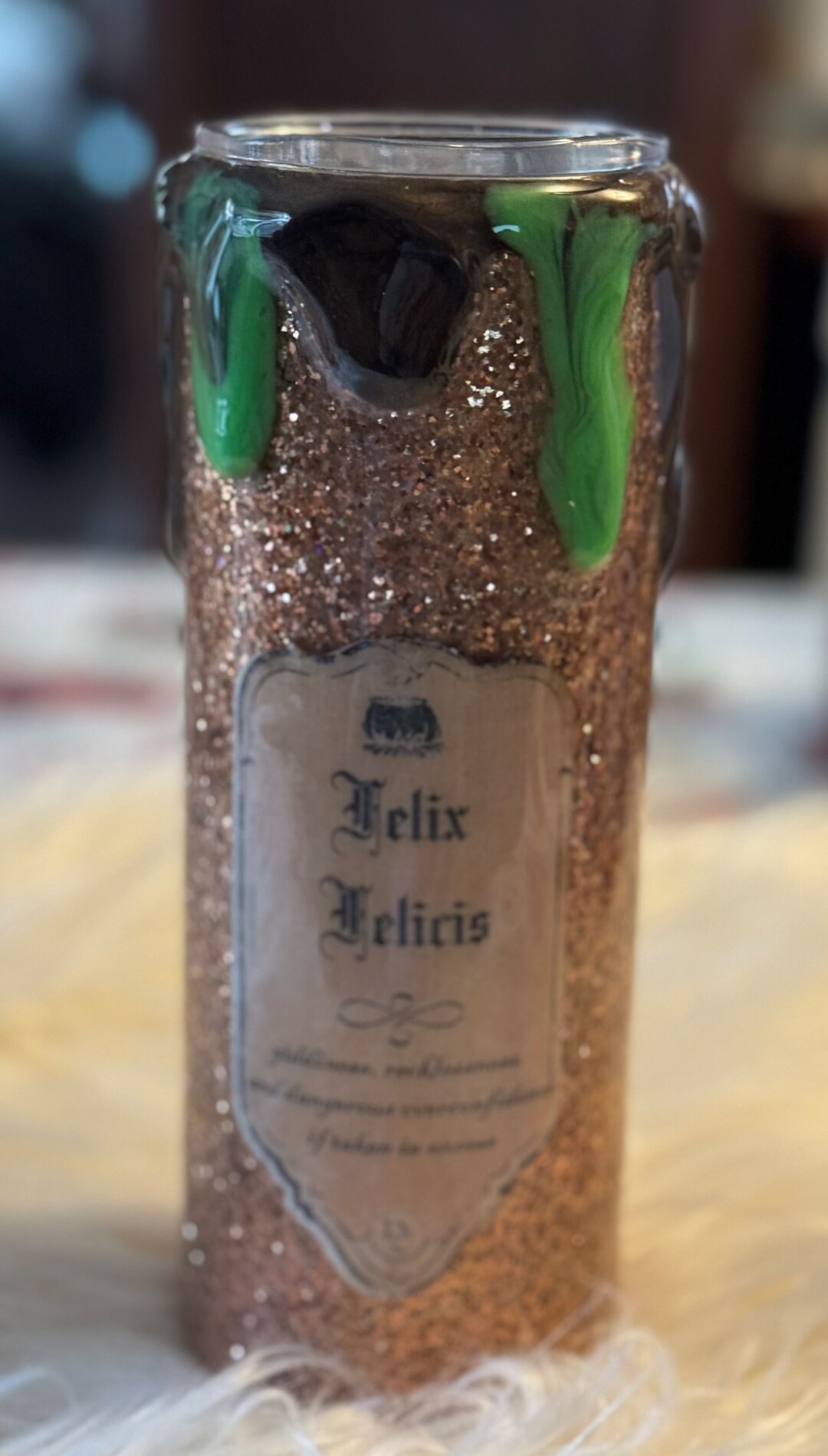 Wizard Potion Tumbler With Drips - Etsy