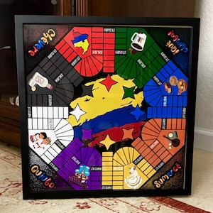 PDF Download: Colombian Parqués Board Game - Etsy