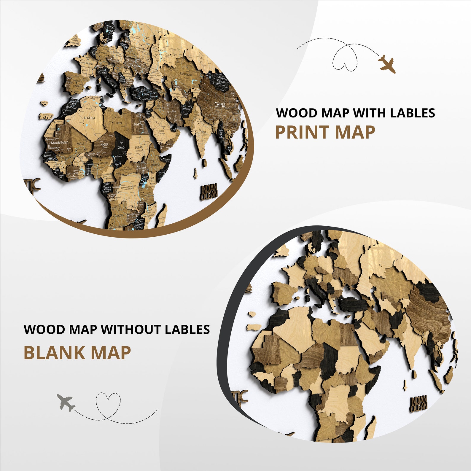 3D Wood World Map Wall Art: Push Pin Travel Decor - Etsy