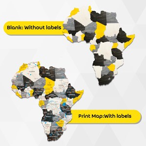 Large 3D Wooden World Map for Office and Home Decor Unique Wooden Map ...