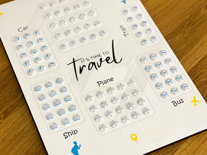 3D Wood World Travel Map, Push Pin Wall Art, Anniversary Gift - Etsy