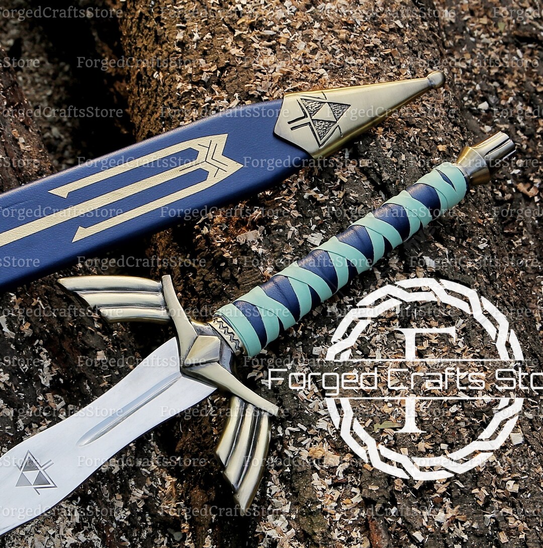Sword Hand Forged Stainless Steel the LEGEND of ZELDA Full Tang Skyward ...