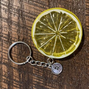 Lemon and Lime Key Chains - Etsy