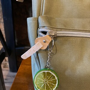 Lemon and Lime Key Chains - Etsy