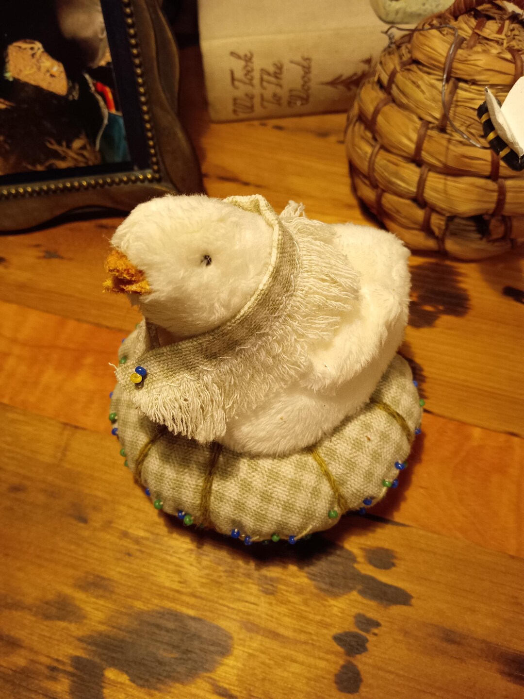 Handmade Spring Chick Pin Cushion - Etsy