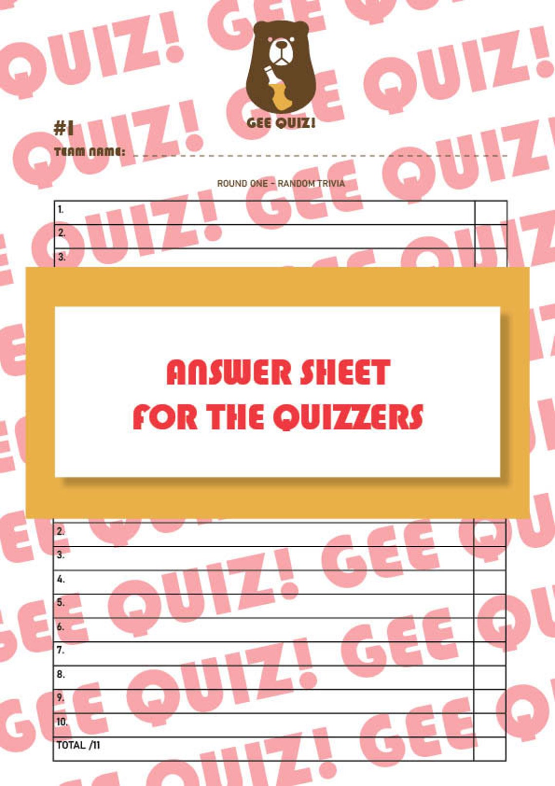 Printable English Pub Quiz 2 Instant Download Picture Quiz Music Quiz ...