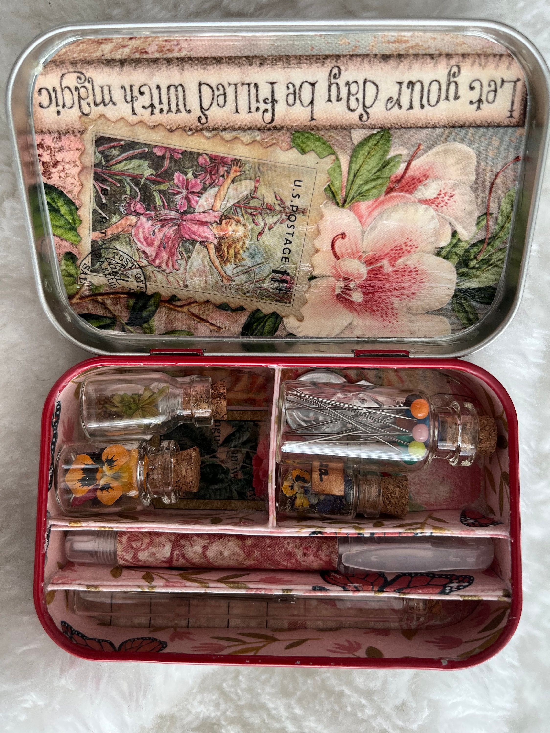 Altered Tin - "sprite" - Etsy