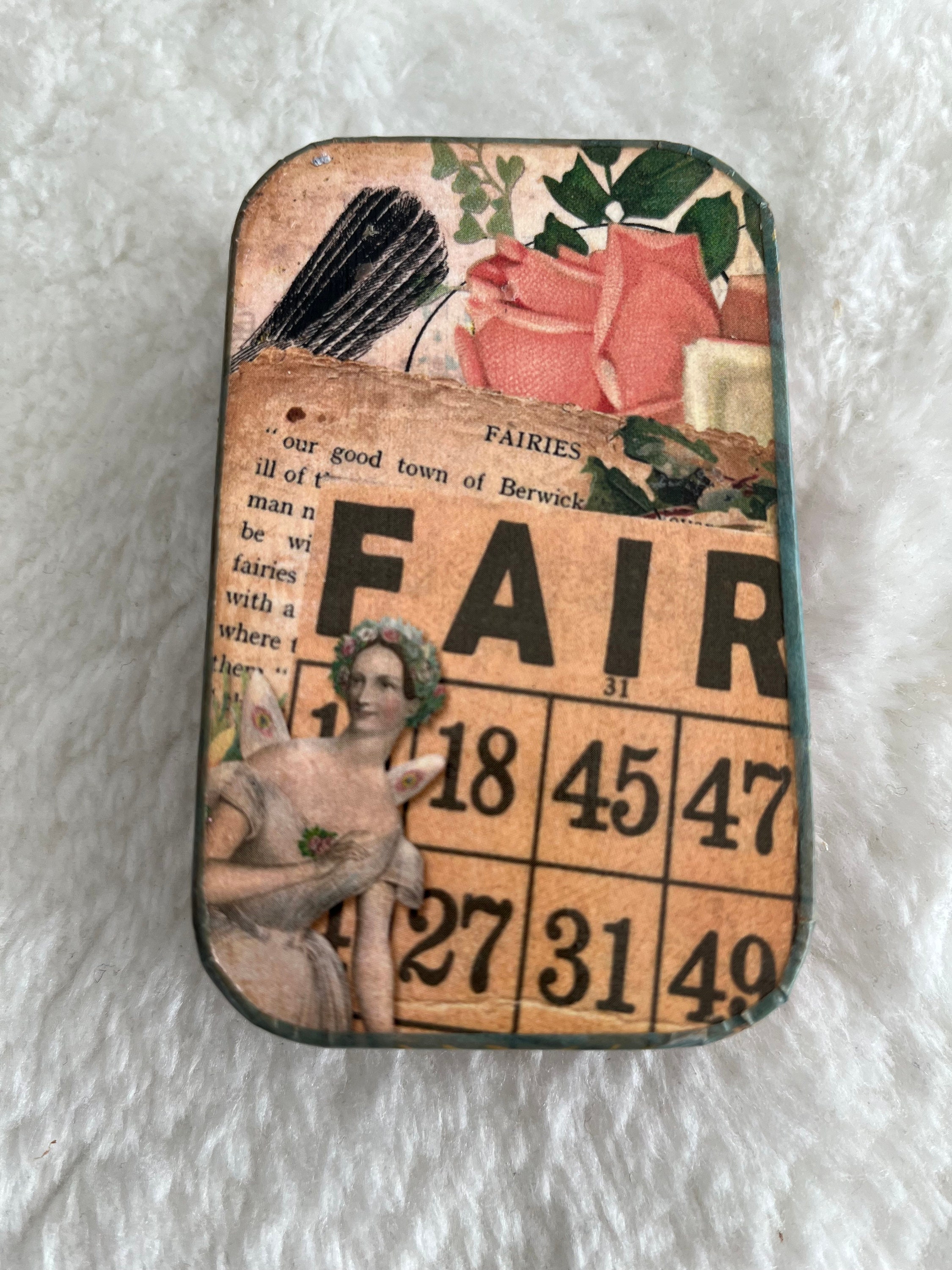 Altered Tin - "sprite" - Etsy