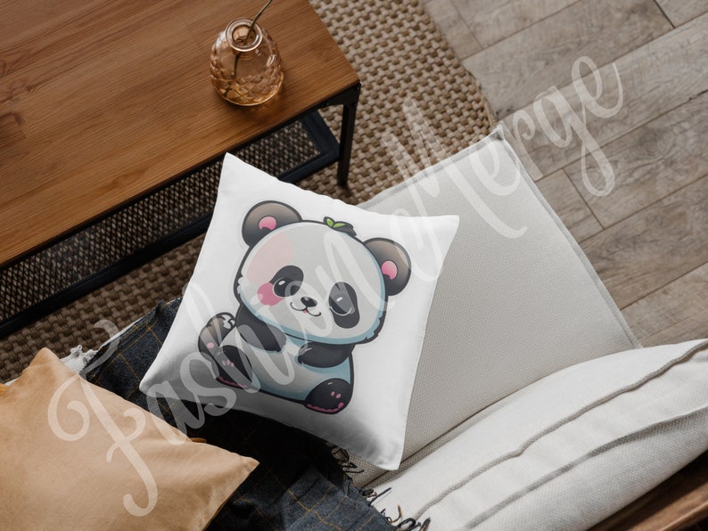 10 Cute Chibi Panda Cliparts & Stickers Transparent Background 10 High ...
