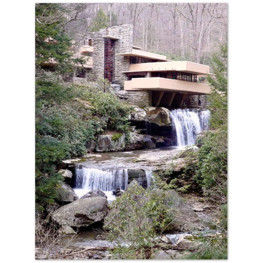 Premium Matte Paper Poster Falling Water - Etsy