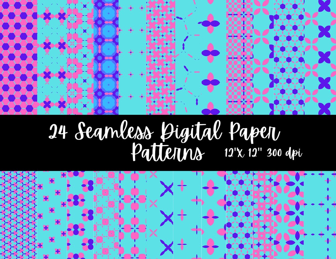 Digital Background, Seamless Pattern, Digital Paper - Etsy