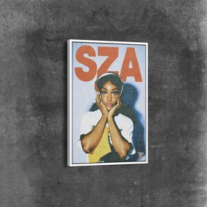 SZA Cover Poster, Rap Classics Poster, Hip Hop Poster, Tracklist Print ...